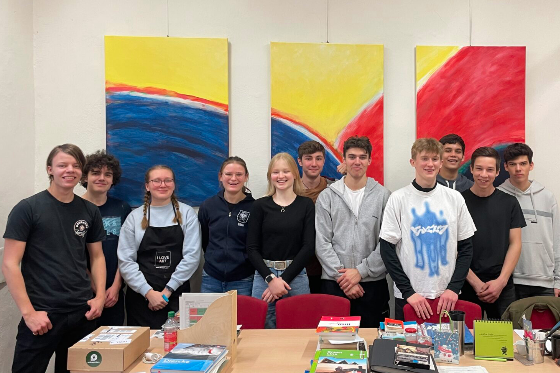 Neue Farben für das Lehrerzimmer – Katharineum zu Lübeck