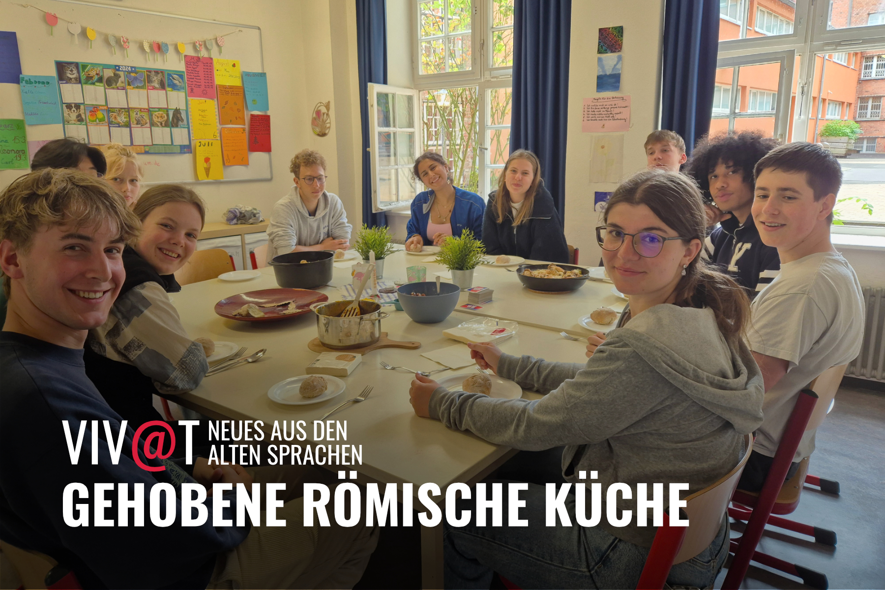 Gehobene römische Küche im MuKo-Raum – Katharineum zu Lübeck